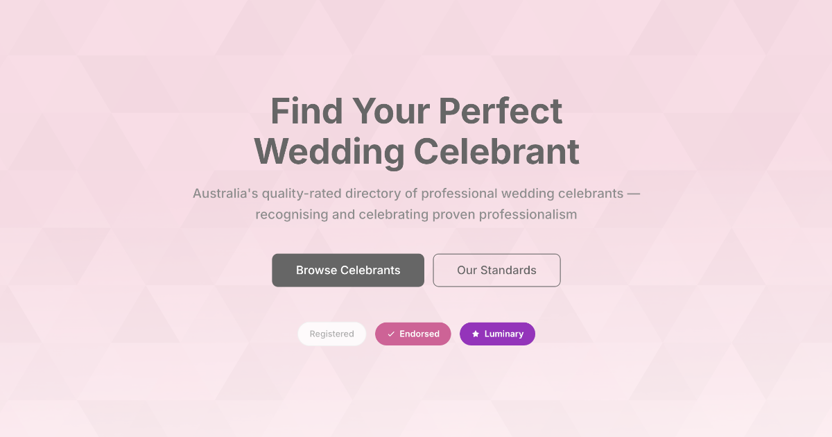 Australian Wedding Celebrants Directory